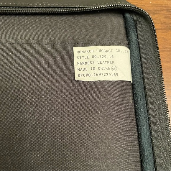 monarch luggage co | Bags | Vintage Monarch Luggage Briefcase Portfolio ...